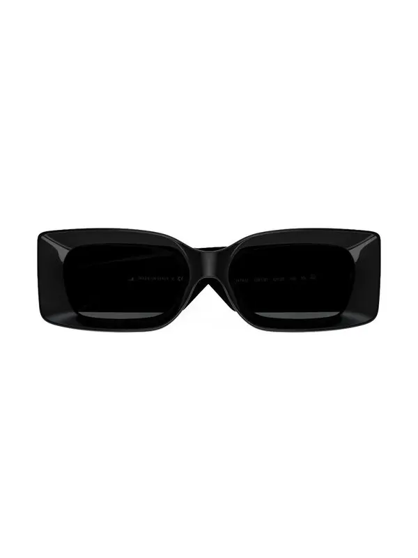 Versace Medusa Plaque Rectangular Sunglasses