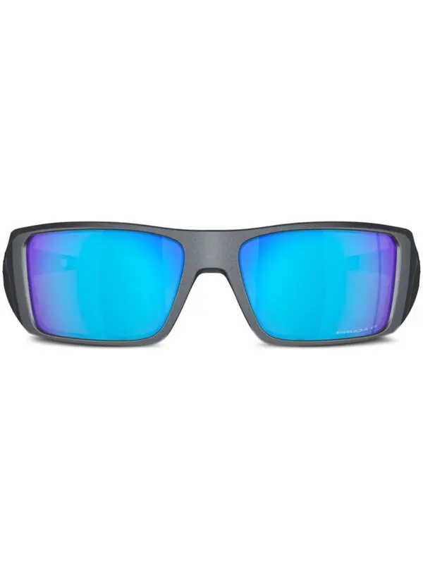 Oakley Heliostat Square-frame Sunglasses - Grey