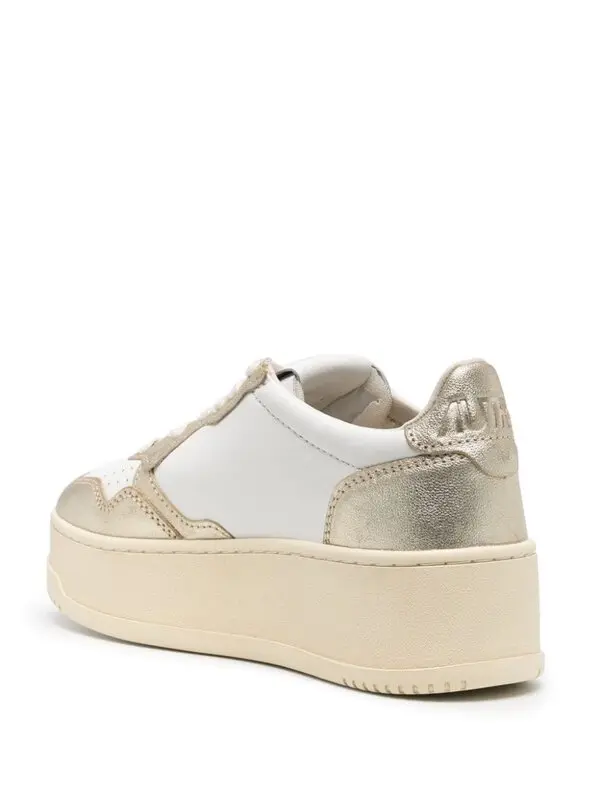 AUTRY Medalist Platform Sneakers - White