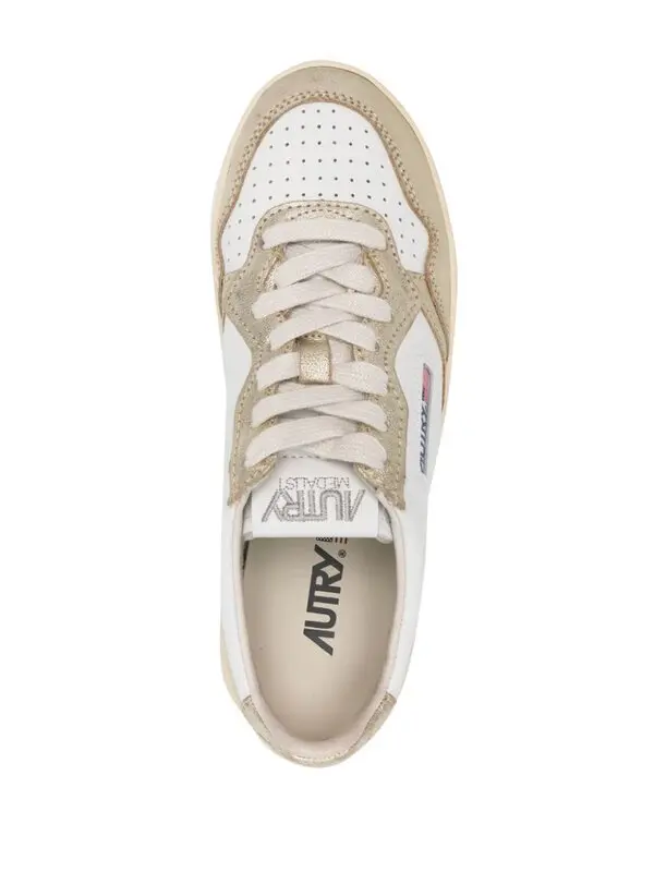 AUTRY Medalist Platform Sneakers - White