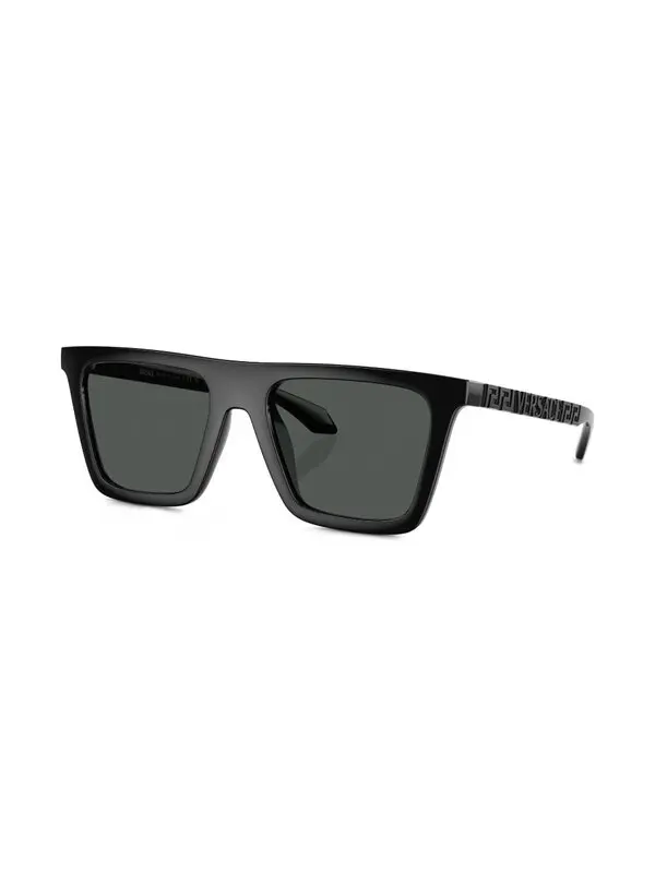 Versace Greca Square-frame Sunglasses - Black