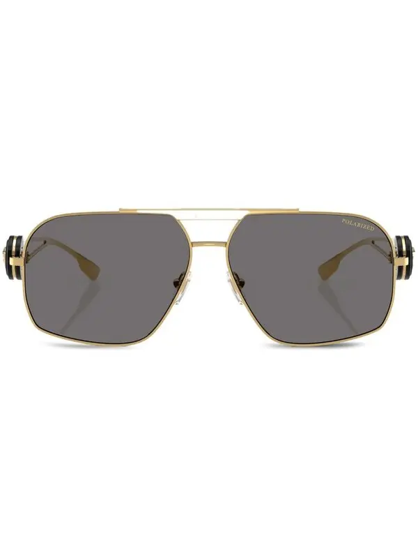 Versace Medusa Pilot Sunglasses - Black