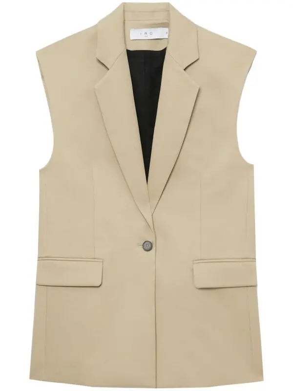 IRO PARIS Sleeveless Tailored Jacket