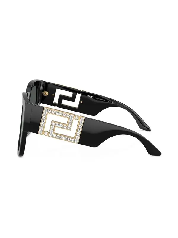 Versace Greca Oversize-frame Sunglasses