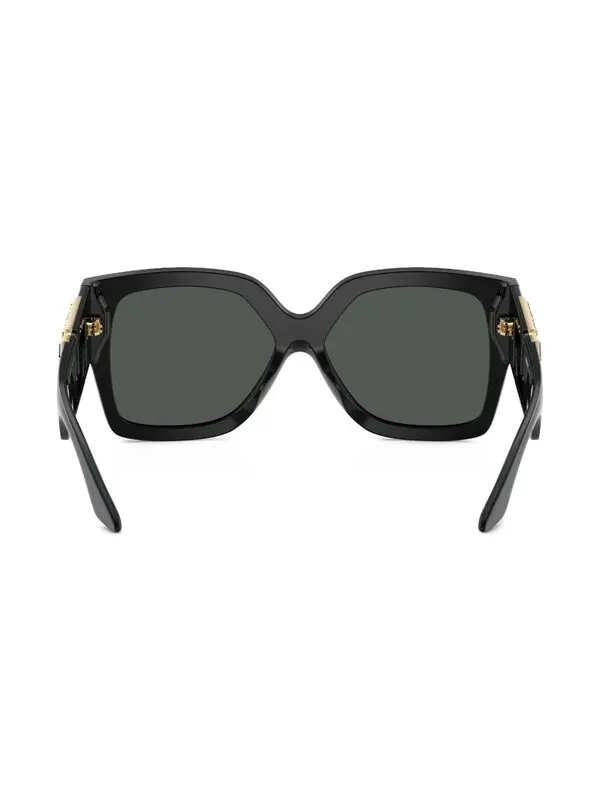 Versace Greca Oversize-frame Sunglasses