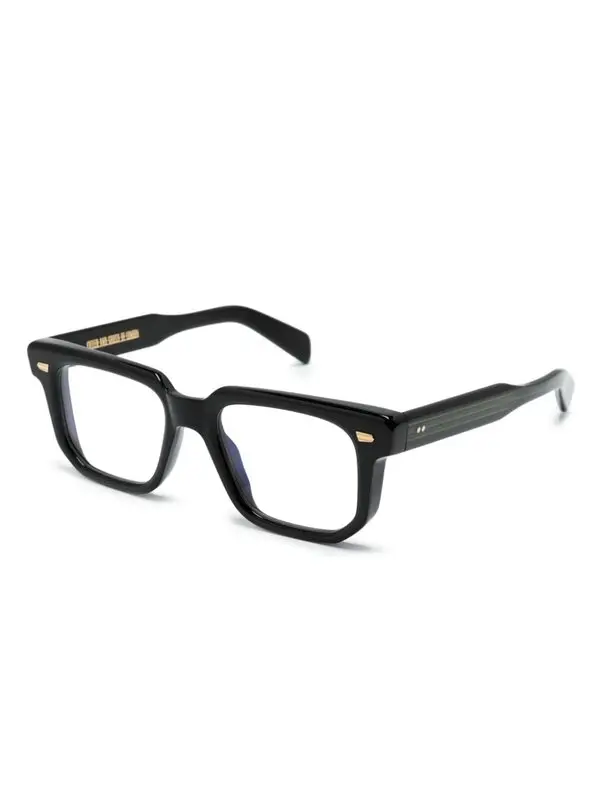 CUTLER & GROSS 1410 Square-frame Glasses - Black