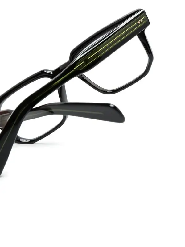 CUTLER & GROSS 1410 Square-frame Glasses - Black