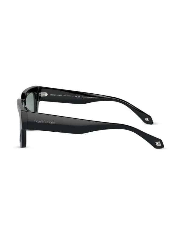 Giorgio Armani Square-frame Sunglasses - Black