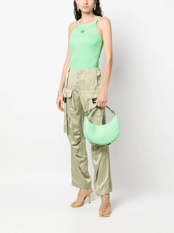Fendi Graphy Shoulder Bag - Green