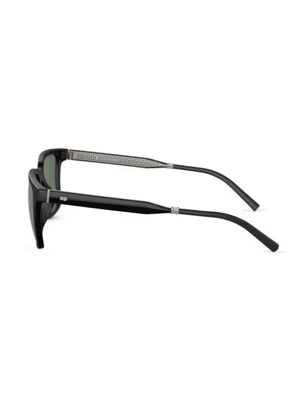 Oliver Spencer Square-frame Sunglasses - Black