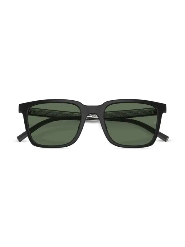 Oliver Spencer Square-frame Sunglasses - Black
