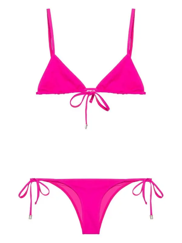 Attico Tie-fastening Bikini - Pink