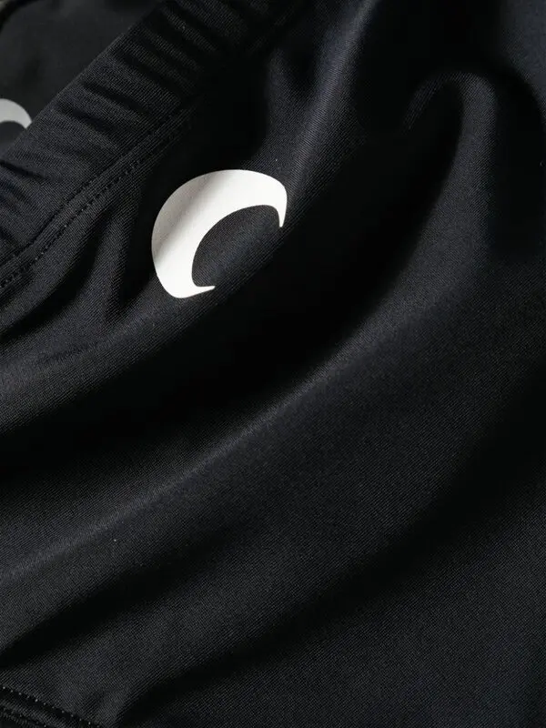 MARINE SERRE Crescent Moon-print Swimming Trunks