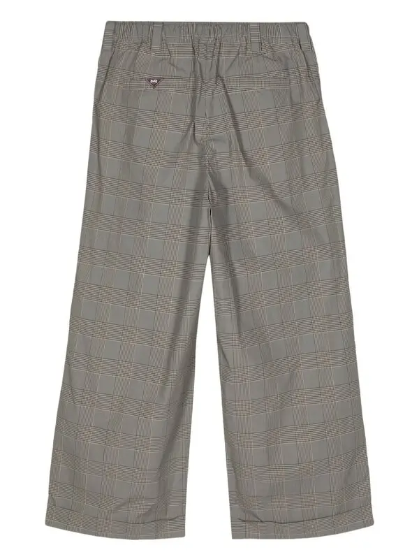 MERYLL ROGGE Plaid Cotton Trousers