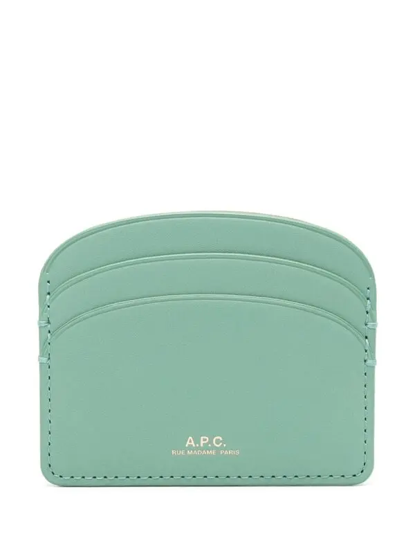 A.p.c. Logo-debossed Leather Card Holder
