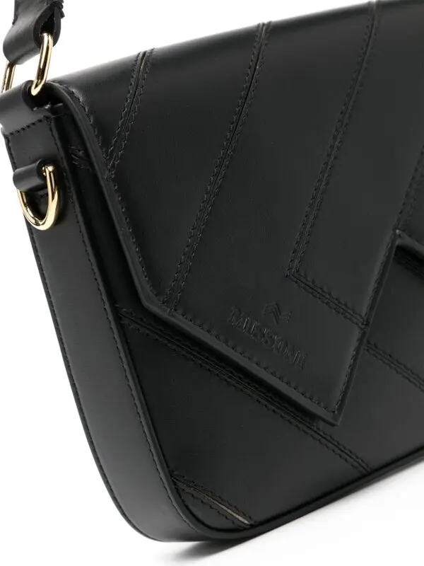 Missoni Flap Wave Leather Shoulder Bag