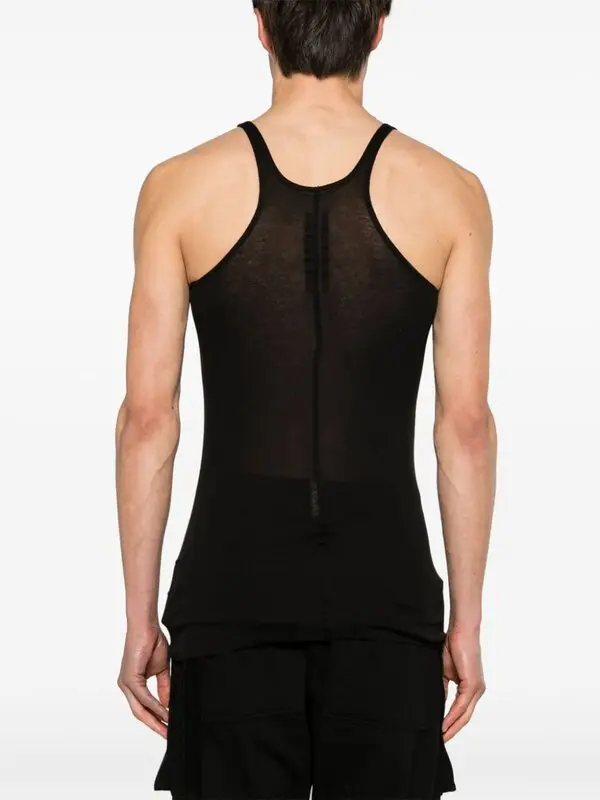 Rick Owens Racerback Cotton Tank Top