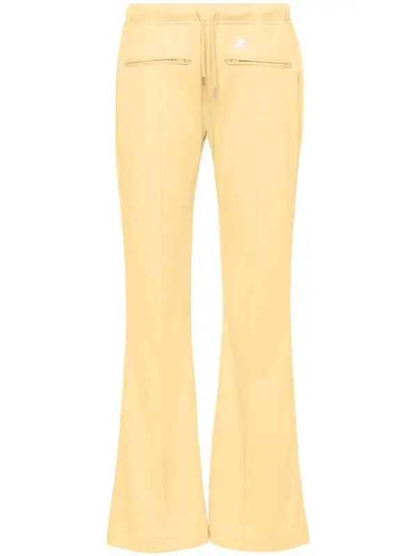 COURREGES Logo-appliqué Wide Trousers
