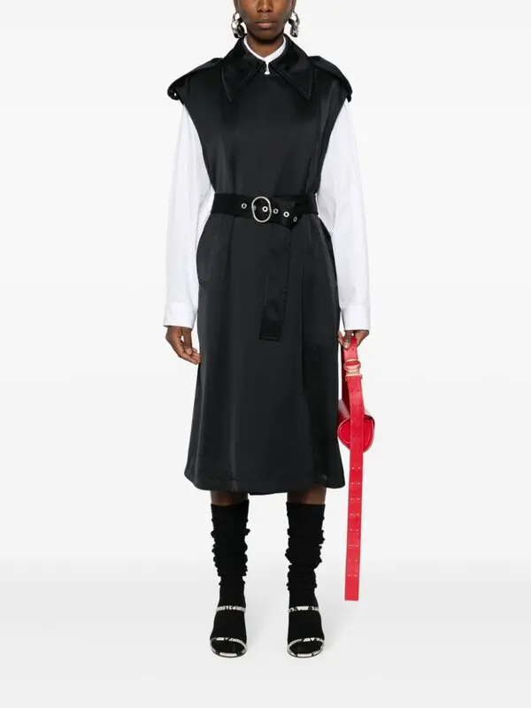 JIL SANDER Belted Trench Coat