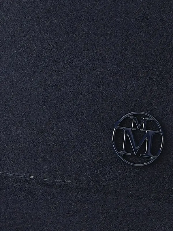MAISON MICHEL Logo-plaque Cap - Blue