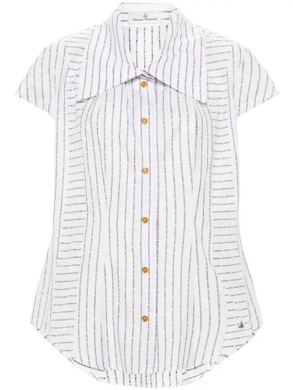 VIVIENNE WESTWOOD Twisted Bagatelle Shirt - White
