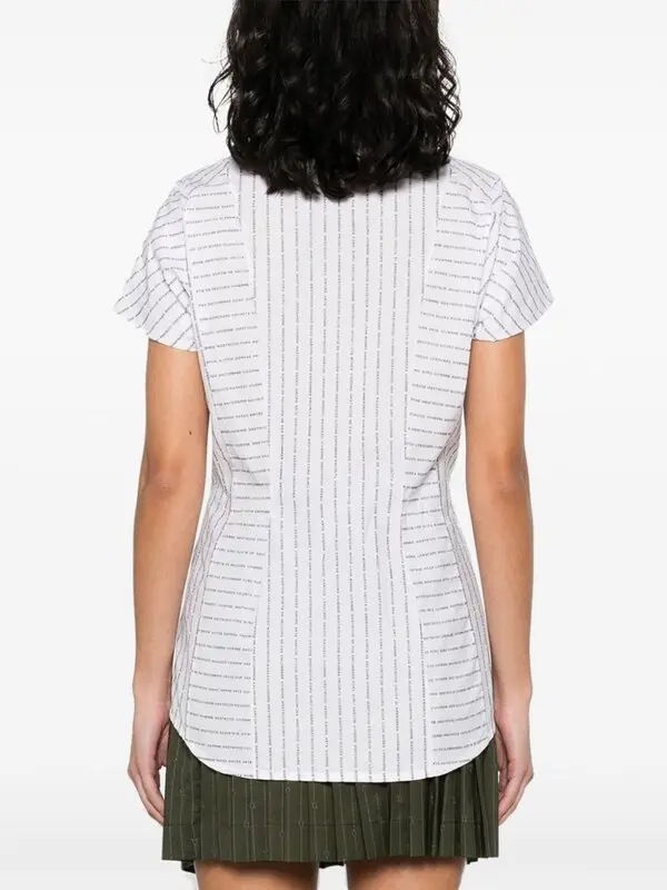 VIVIENNE WESTWOOD Twisted Bagatelle Shirt - White