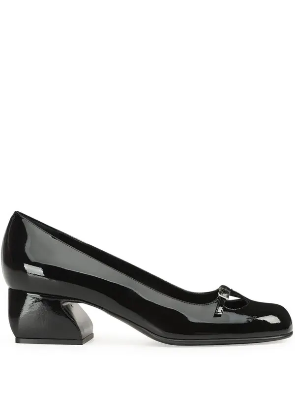 SERGIO ROSSI 45mm Leather Pumps