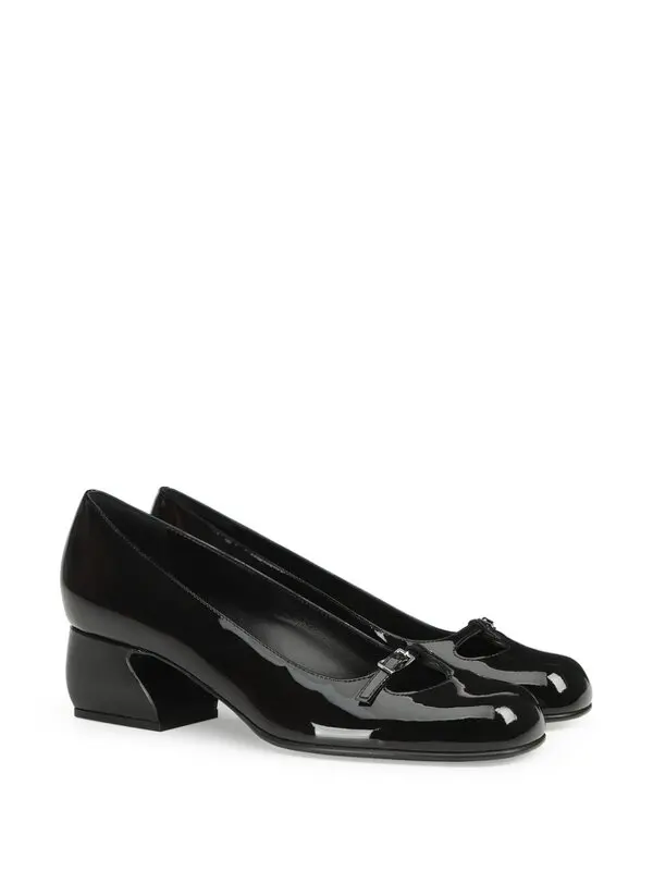 SERGIO ROSSI 45mm Leather Pumps