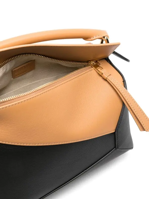 Loewe Small Puzzle Shoulder Bag - Black