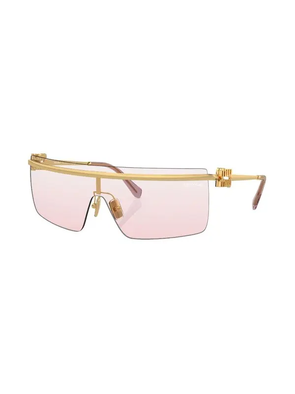 Miu Miu Rimless Square-frame Sunglasses
