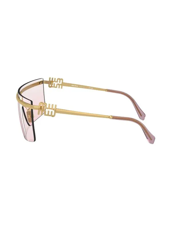 Miu Miu Rimless Square-frame Sunglasses