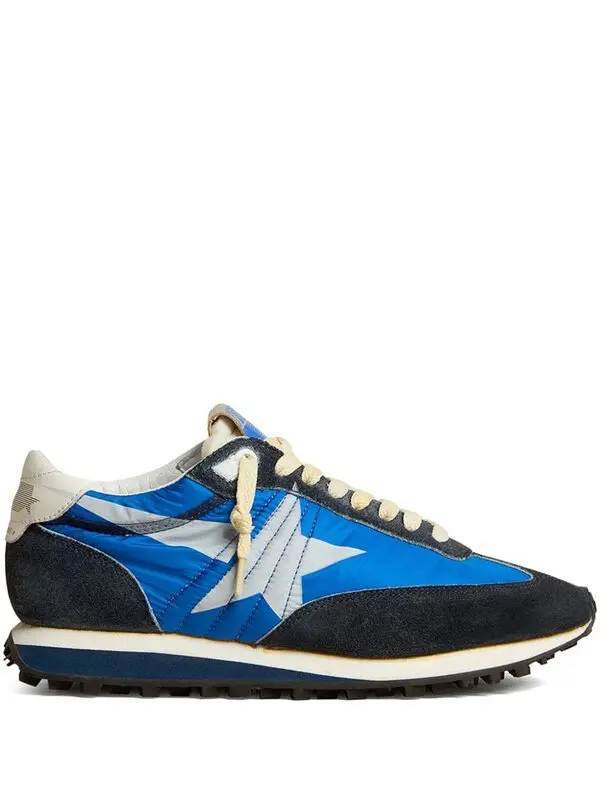 GOLDEN GOOSE Marathon Panelled Sneakers - Black