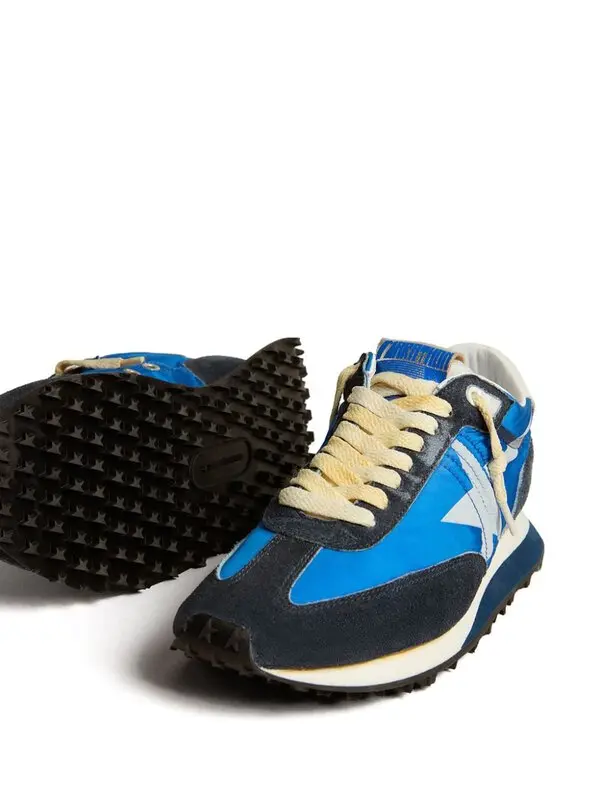 GOLDEN GOOSE Marathon Panelled Sneakers - Black