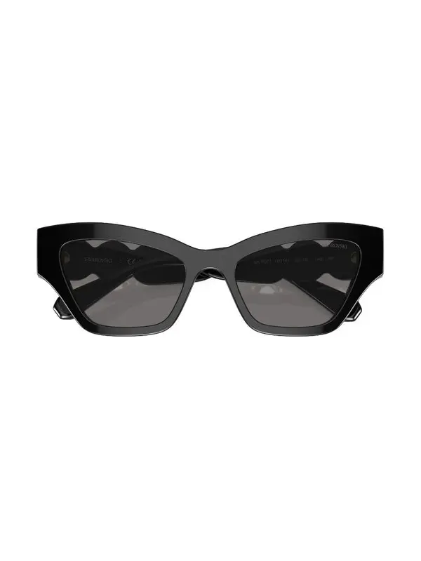 SWAROVSKI Crystal-embellished Cat-eye Sunglasses - Black