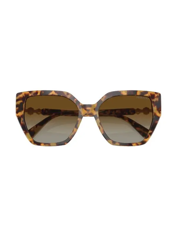 SWAROVSKI Tortoiseshell-effect Cat-eye Sunglasses