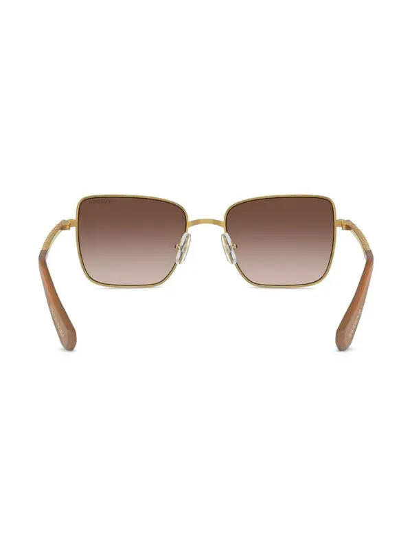 SWAROVSKI Crystal-embellished Sunglasses - Gold