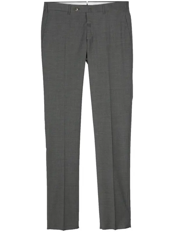 PT TORINO Mélange Tailored Trousers