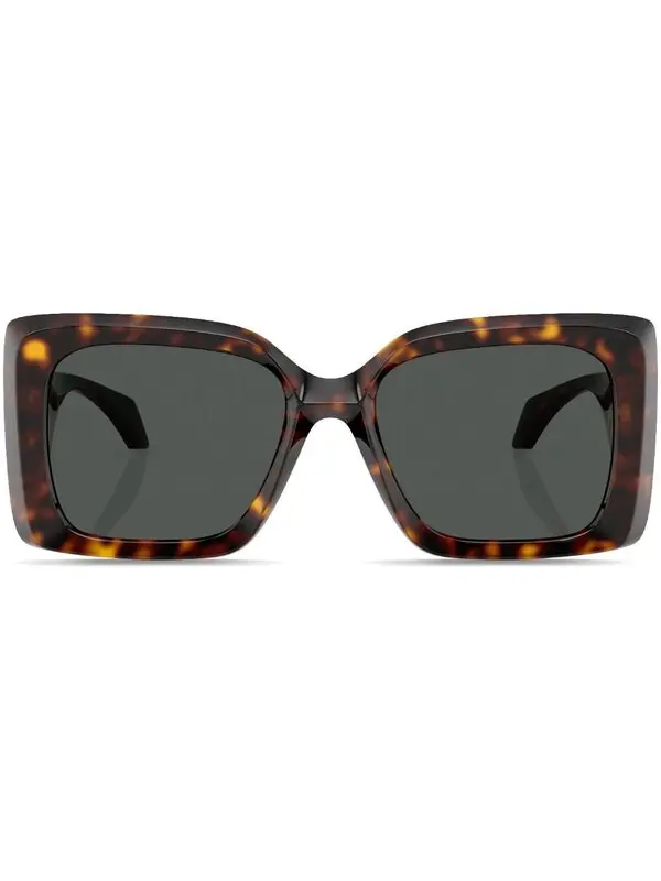 Versace Medusa Plaque Sunglasses - Brown