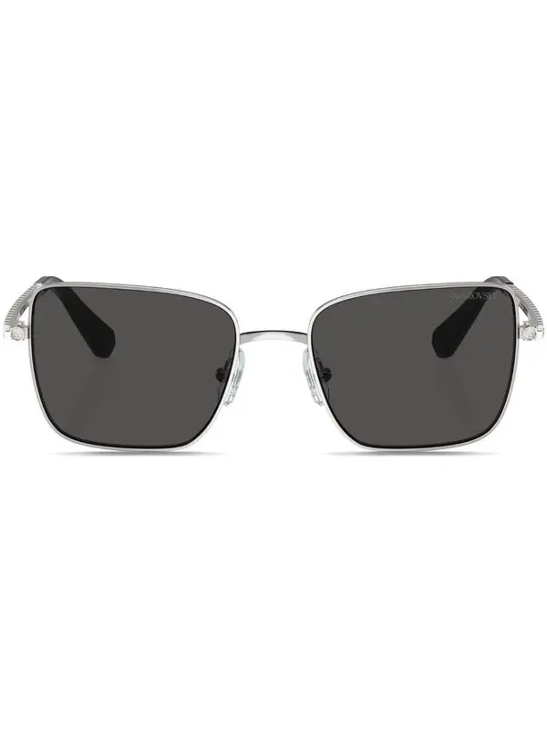 SWAROVSKI Crystal-embellished Sunglasses - Silver