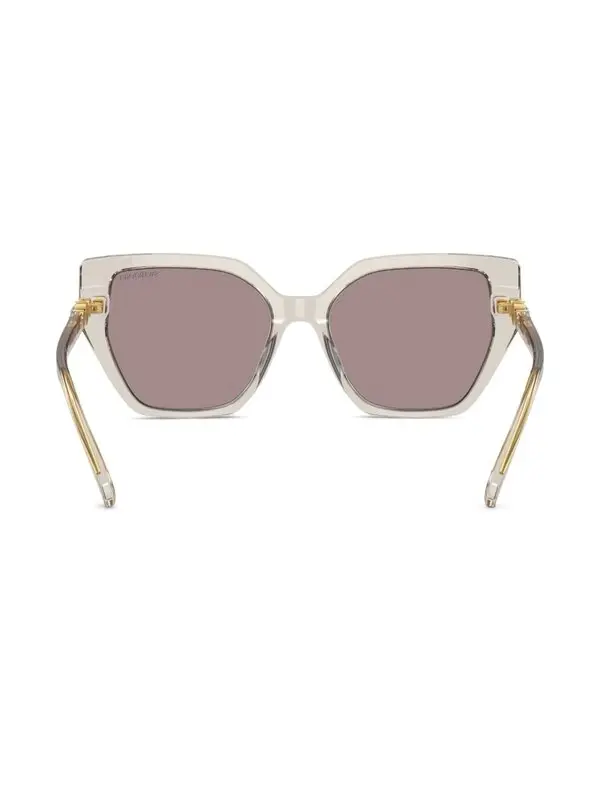 SWAROVSKI Crystal-embellished Cat-eye Sunglasses - Neutrals