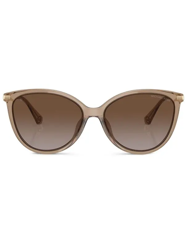 Michael Kors Dupont Round-frame Sunglasses - Brown