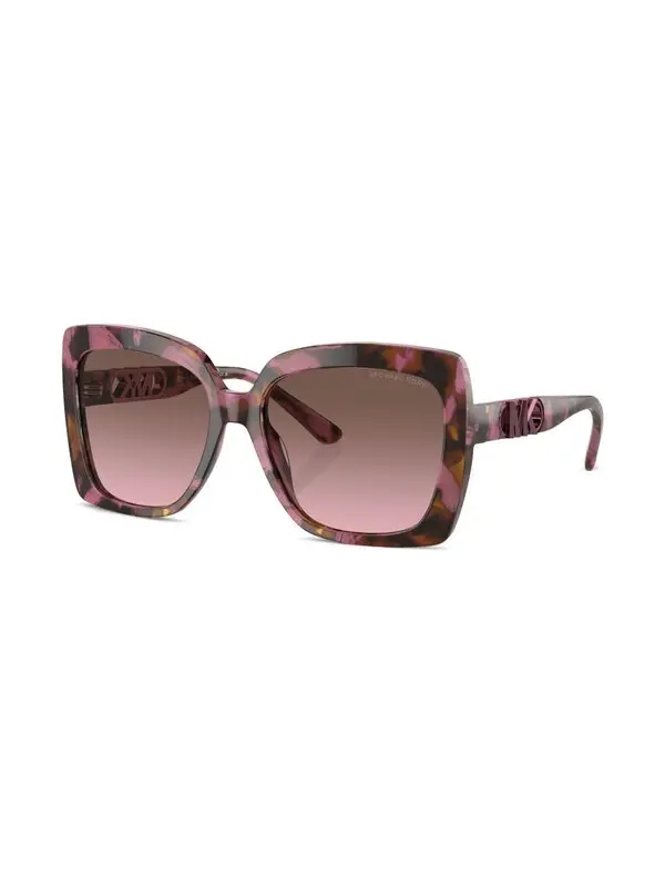 Michael Kors Oversized Square Frame Sunglasses - Black