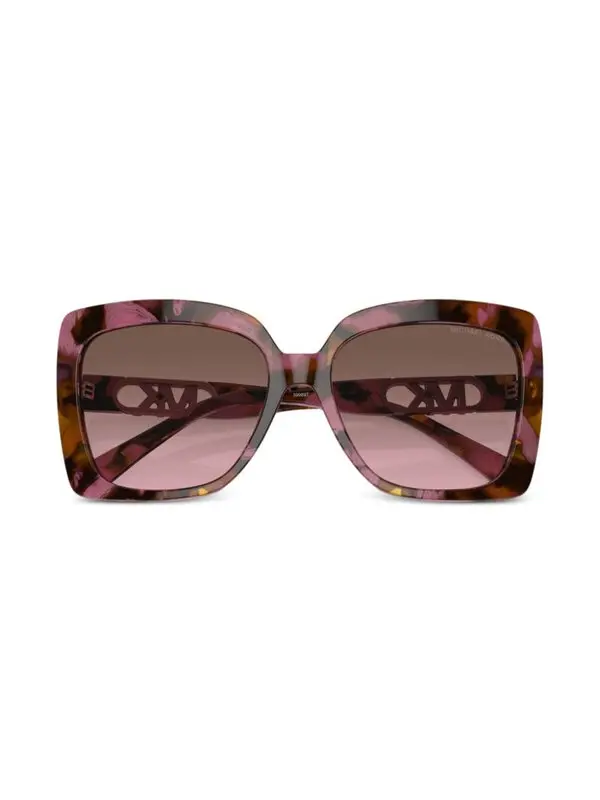 Michael Kors Oversized Square Frame Sunglasses - Black