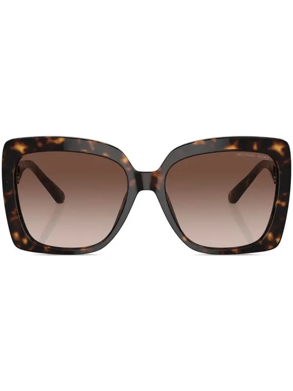 Michael Kors Oversized Square-frame Sunglasses - Brown