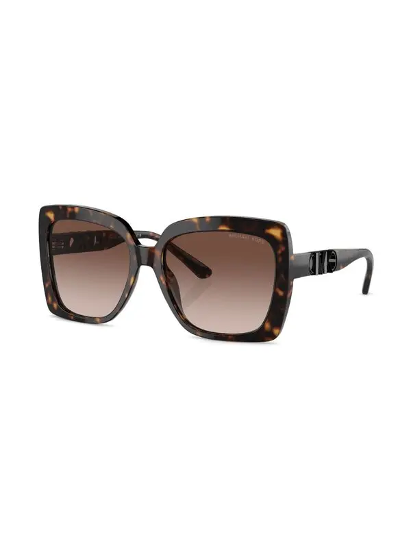 Michael Kors Oversized Square-frame Sunglasses - Brown