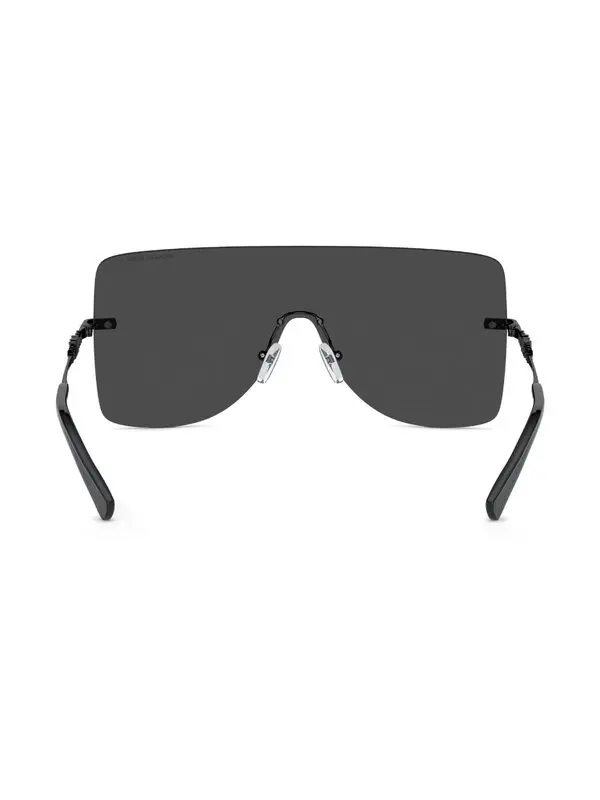 Michael Kors London Shield Sunglasses - Black