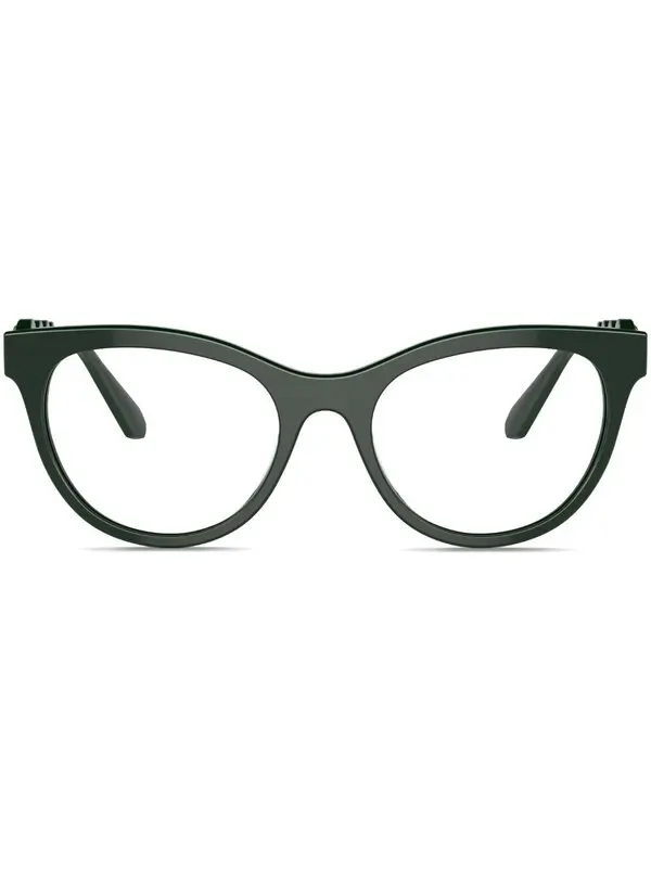 SWAROVSKI Sculpted Arm Glasses - Green