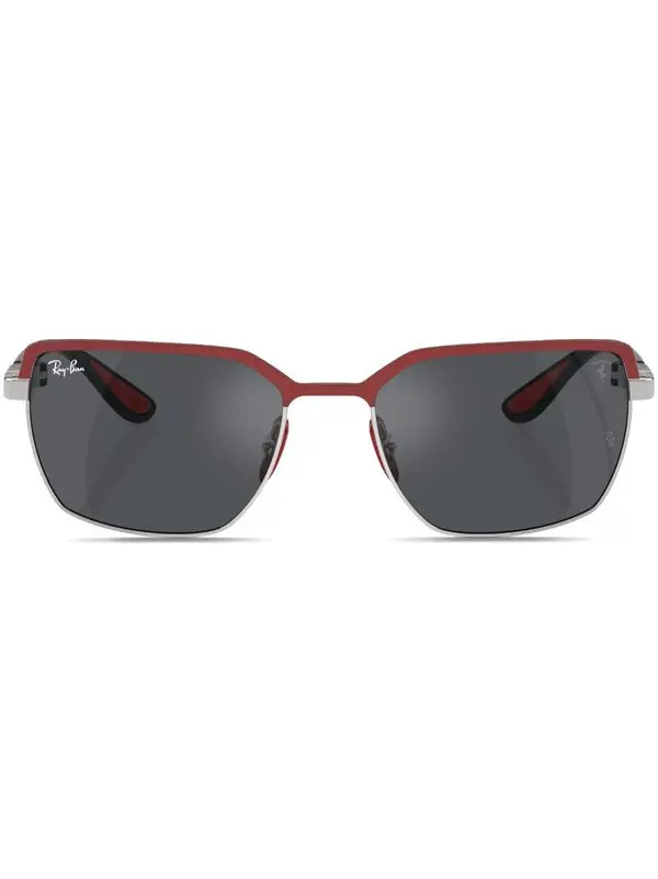 Ray-ban Square-frame Sunglasses - Red