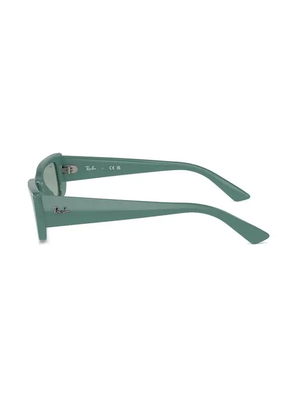 Ray-ban Teru Bio-based Rectangle-frame Sunglasses - Green
