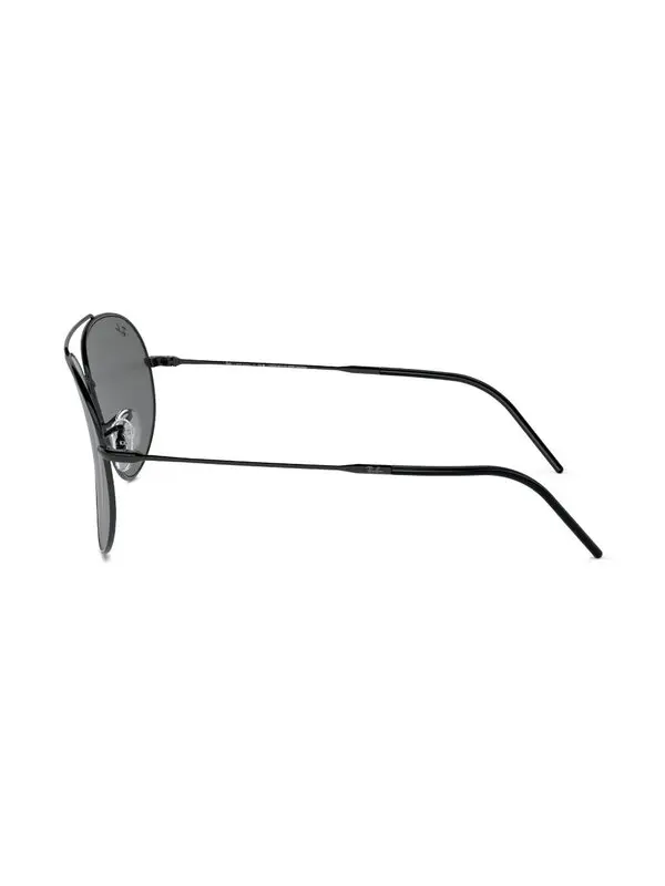 Ray-ban X Lenny Kravitz Aviator Reverse Sunglasses - Black